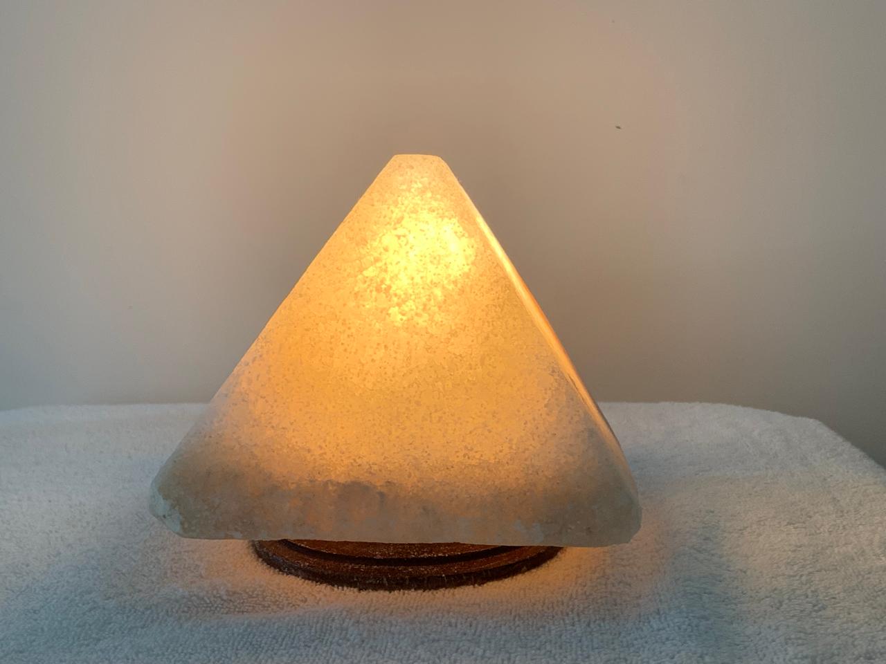 The Pyramid Lamp – Oasis Salt Lamps
